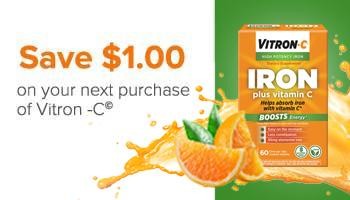 Vitron-C® Dosage, Ingredients & Product Information